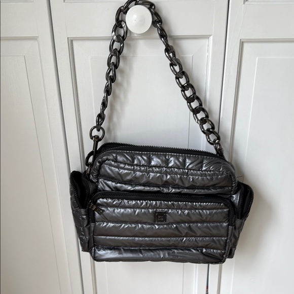 THINK ROYLN | Bags | Think Roylyn Trinity Crossbody Pearl Gray | Poshmark